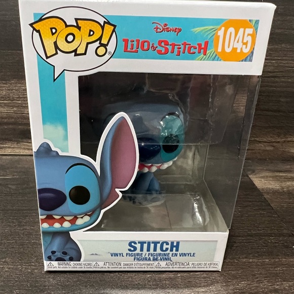 Funko | Other | Funko Pop Smiling Seated Stitch 45 Protector | Poshmark